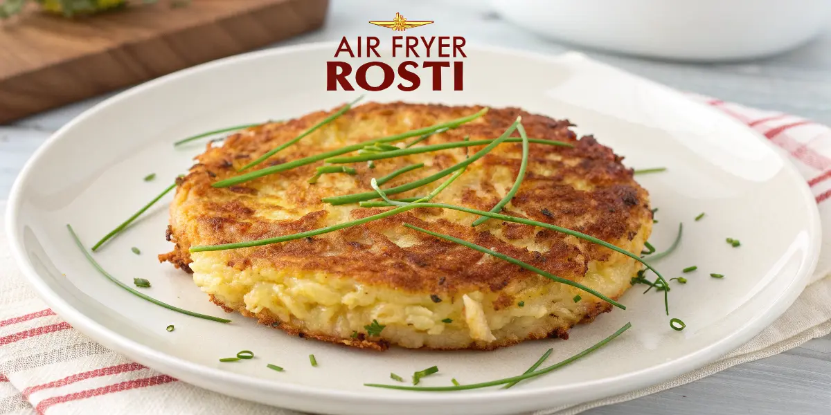 Rösti à l’air fryer : croustillants et faciles à faire
