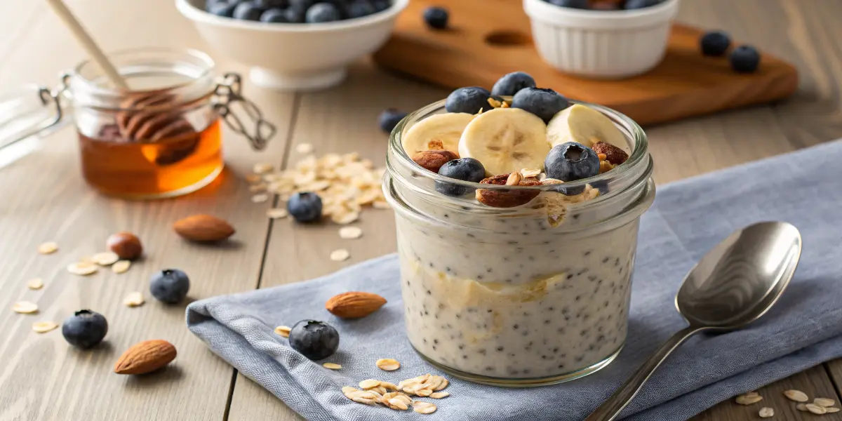 Recette Overnight Oats Chia : Texture Parfaite