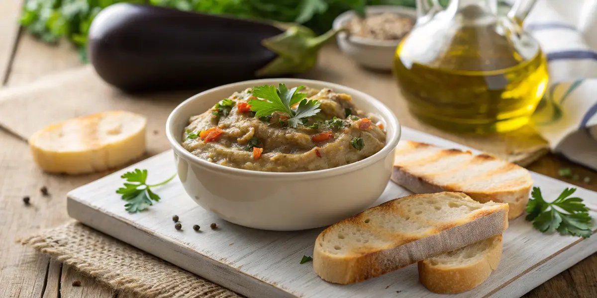 Caviar d’aubergine à la Cookeo et au Companion facile